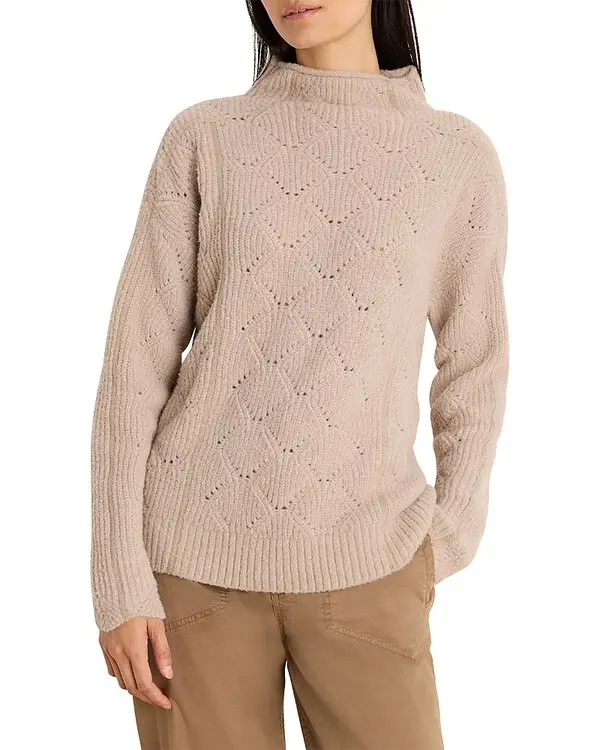 NIC+ZOE Diamond Jubilee Funnel Neck Sweater
