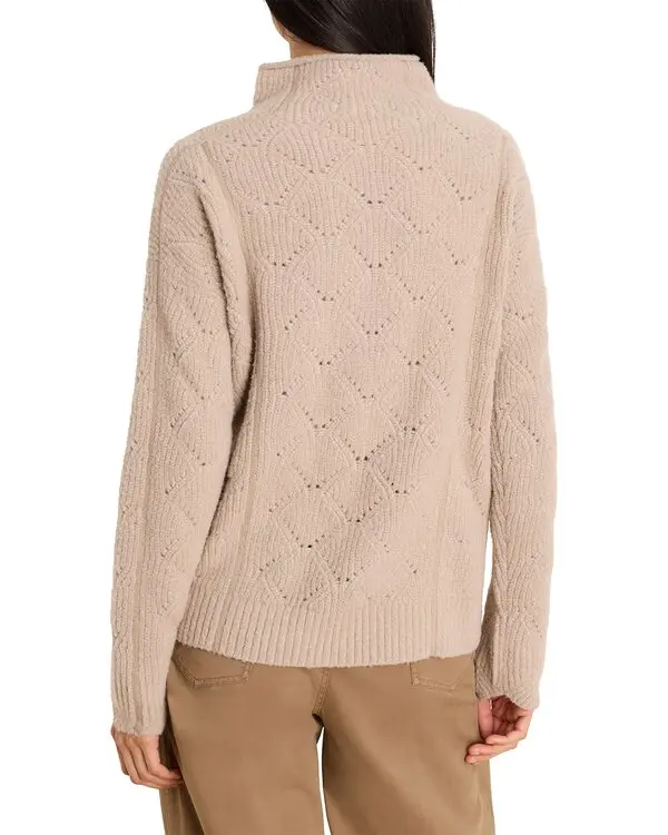 NIC+ZOE Diamond Jubilee Funnel Neck Sweater