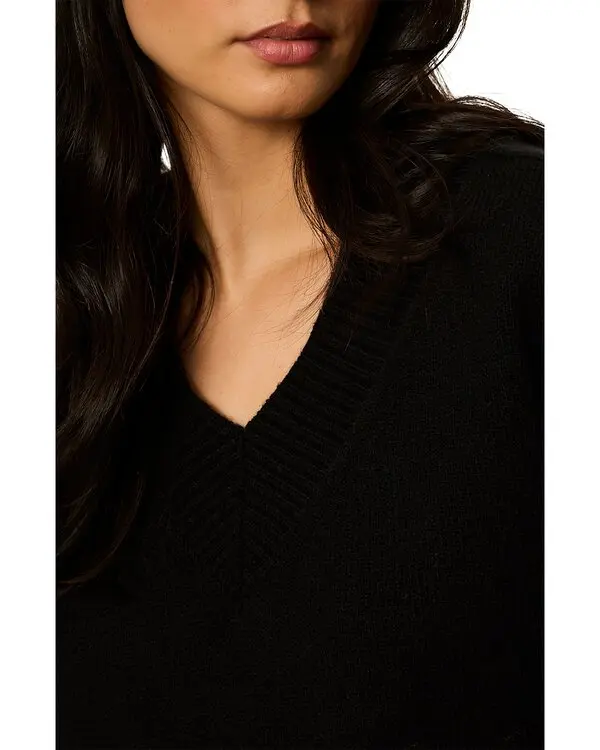 Sanctuary Vanna V Neck Sweater - Black