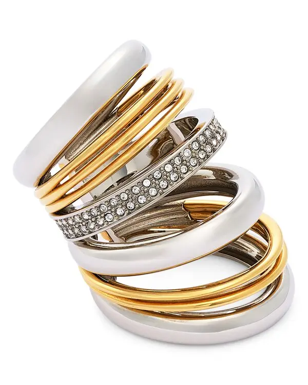 Rabanne Punk Two-tone Single Ear Cuff