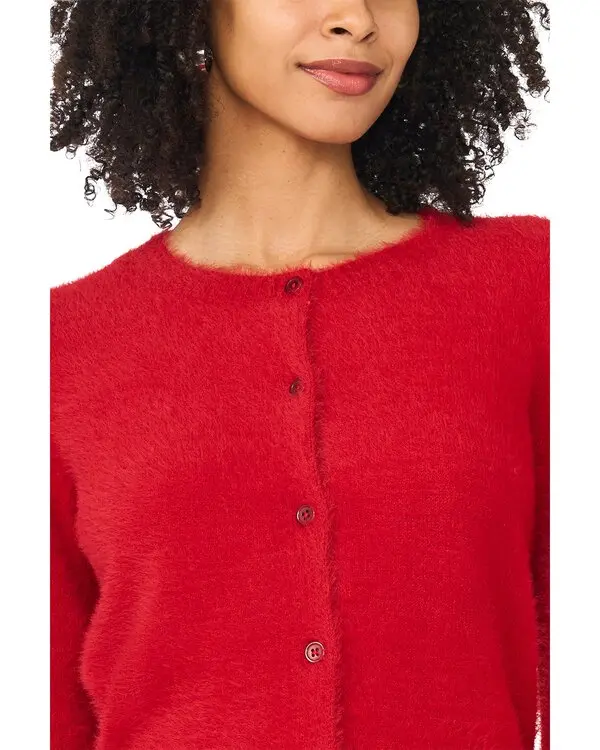 Vince Camuto Eyelash Cardigan Sweater