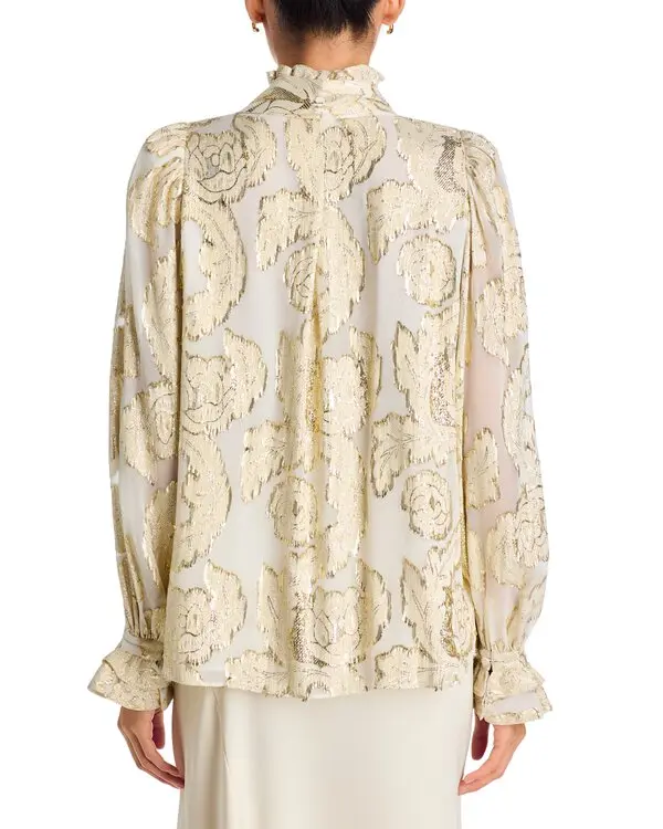 Kobi Halperin Niosha Tie Neck Blouse