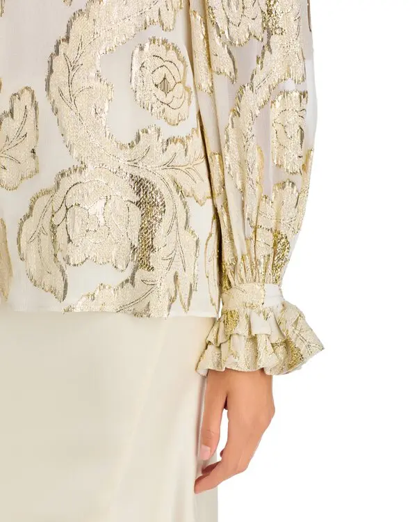 Kobi Halperin Niosha Tie Neck Blouse