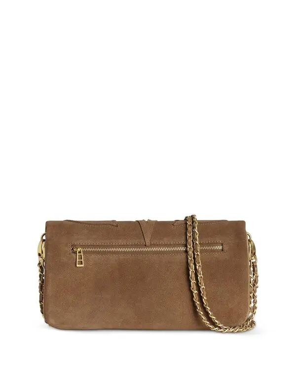 Zadig&Voltaire Rock Small Western Suede Shoulder Bag