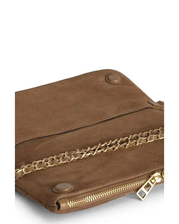 Zadig&Voltaire Rock Small Western Suede Shoulder Bag
