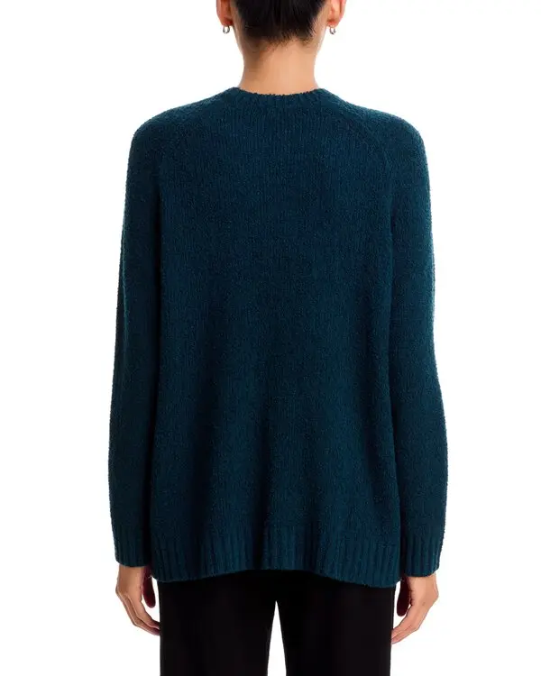 Eileen Fisher Cotton Fluff Crewneck Sweater - Alpine