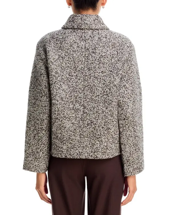Eileen Fisher Wool Blend Marled Jacket
