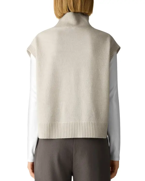 Eileen Fisher Felted Wool Turtleneck Sweater