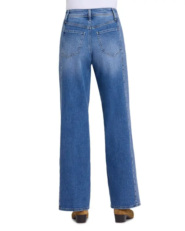 NYDJ Teresa High Rise Wide Leg Jeans