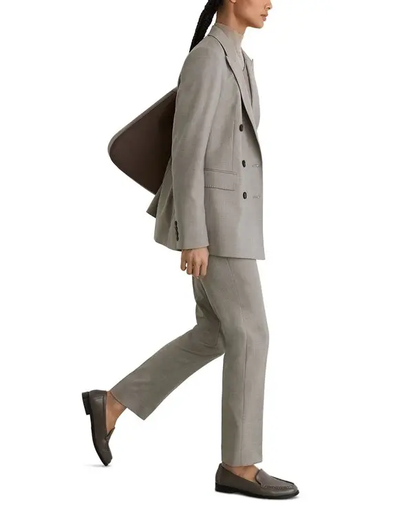 REISS Petite Darcy Wool Blend Slim Leg Pants