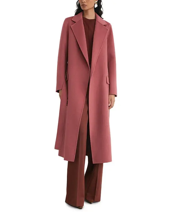 REISS Marlowe Wool Blend Blind Seam Coat
