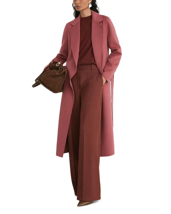 REISS Marlowe Wool Blend Blind Seam Coat