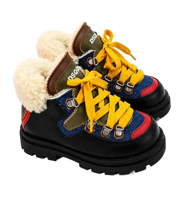 Dsquared2 Round-toe Short Boots