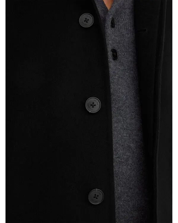 REISS Mccullough Wool Blend Overcoat