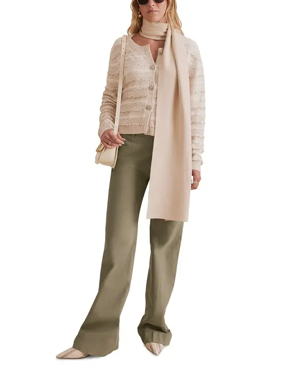 Splendid Lexa Cotton Blend Sequin Cardigan