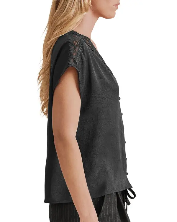 Splendid Adalyn Lace Trim Top