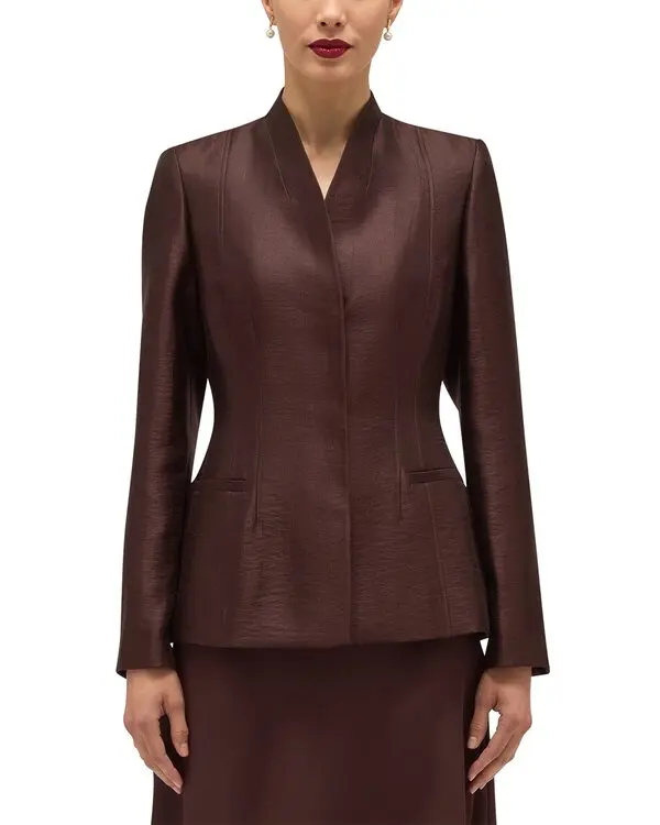 HOBBS LONDON Davenport Concealed Placket Jacket