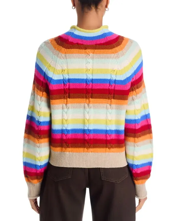 MOTHER The Concert Hickey Wool Sweater