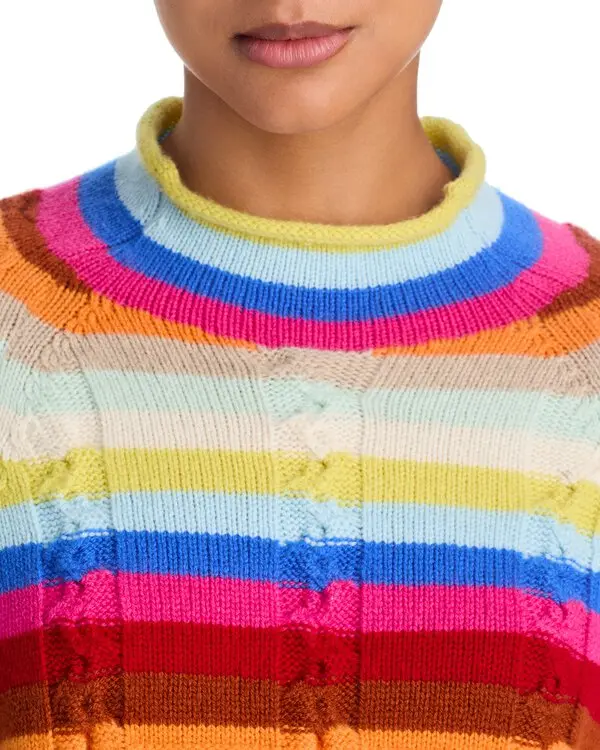 MOTHER The Concert Hickey Wool Sweater