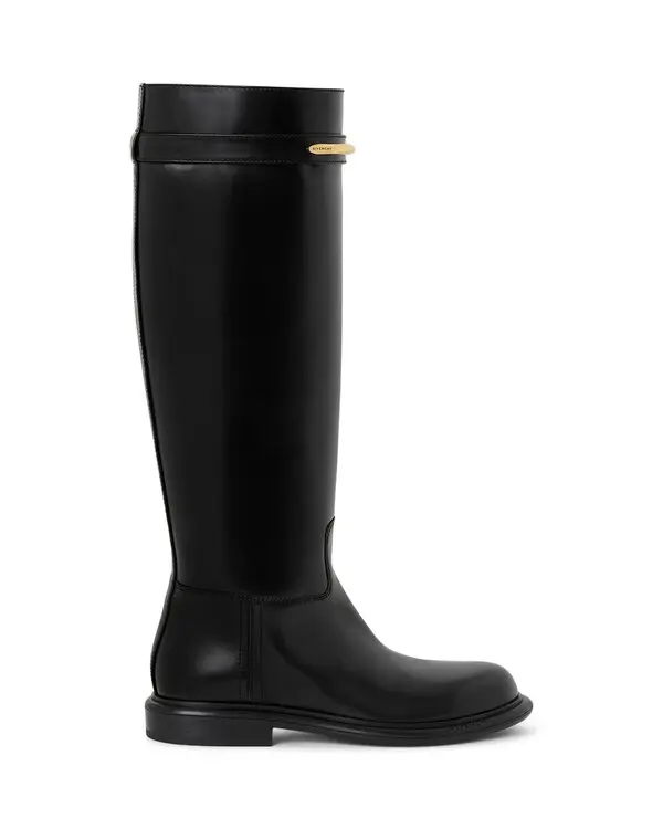 Givenchy Pinch Leather Knee High Boots