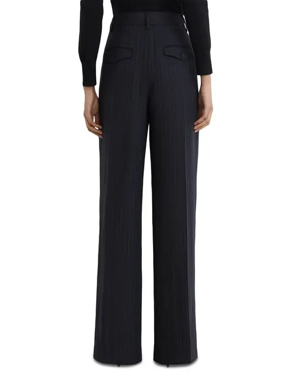 REISS Beck Wool Pleated Pants