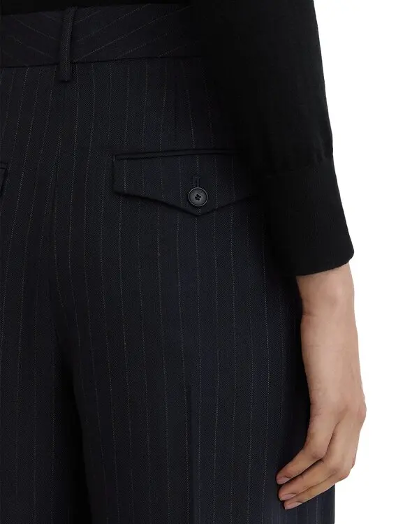 REISS Beck Wool Pleated Pants