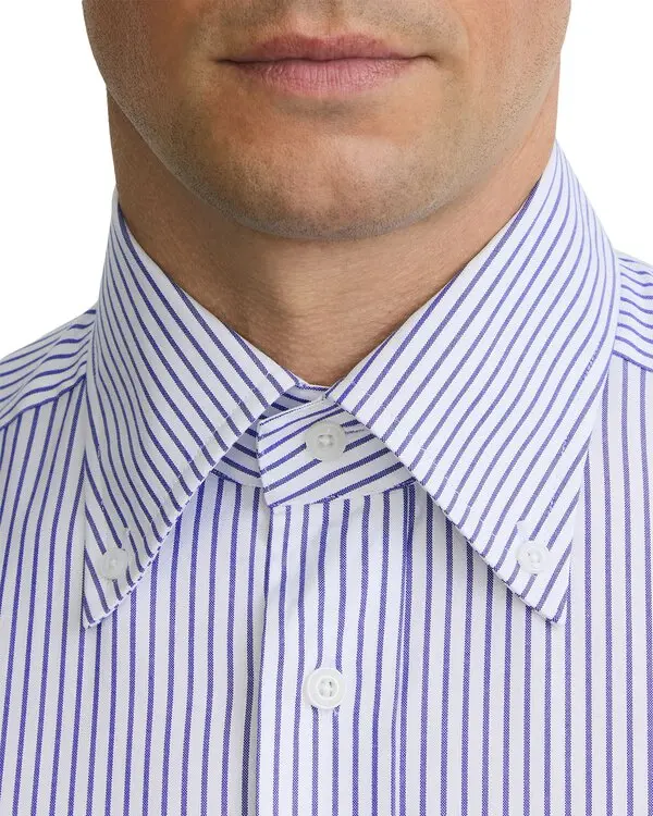 REISS Jackson Cotton Tailored Stripe Shirt