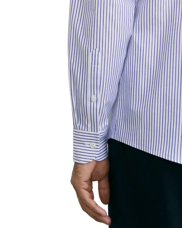 REISS Jackson Cotton Tailored Stripe Shirt