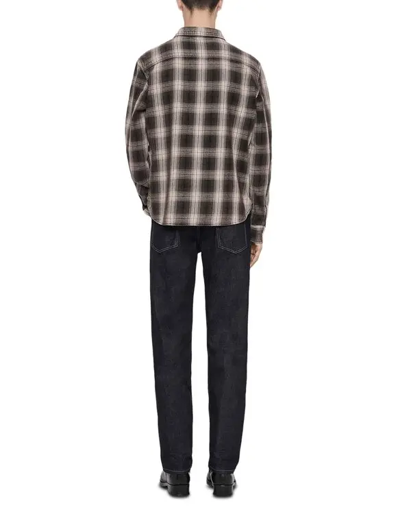 ALLSAINTS Wrent Cotton Check Shirt
