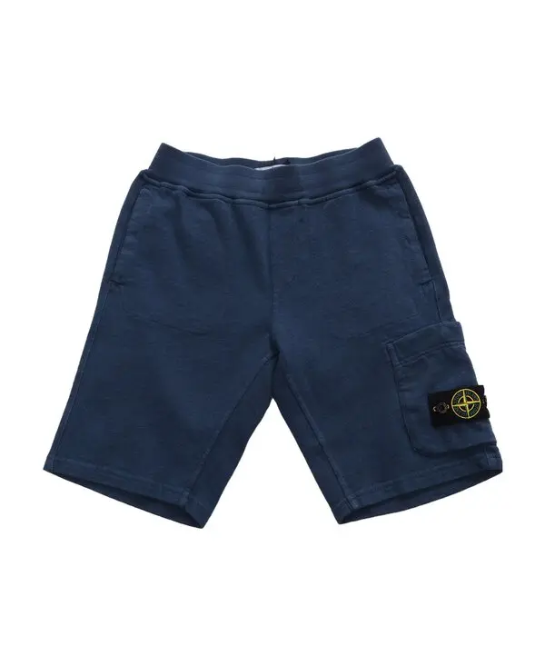 Stone Island Compass-patch Cargo Shorts