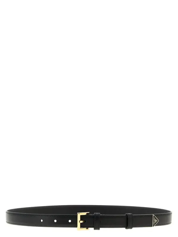Prada Leather Belt - Black