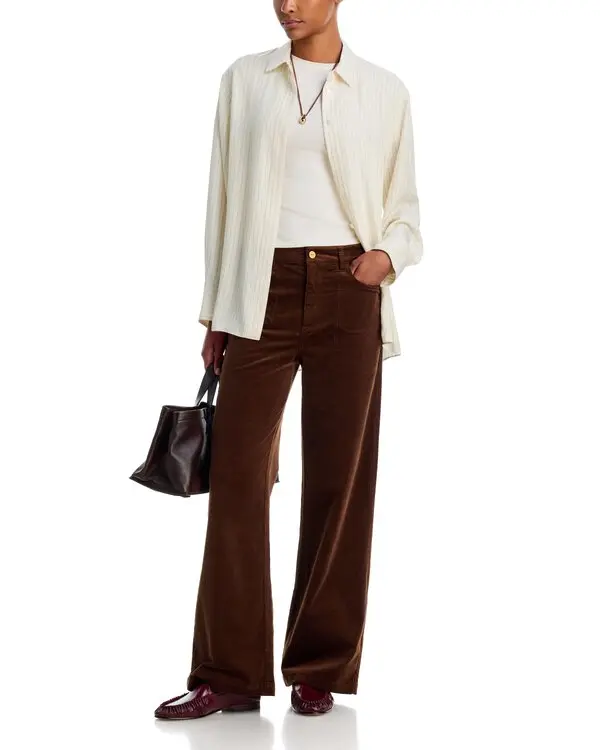 Paige Anessa High Rise Wide Leg Jeans