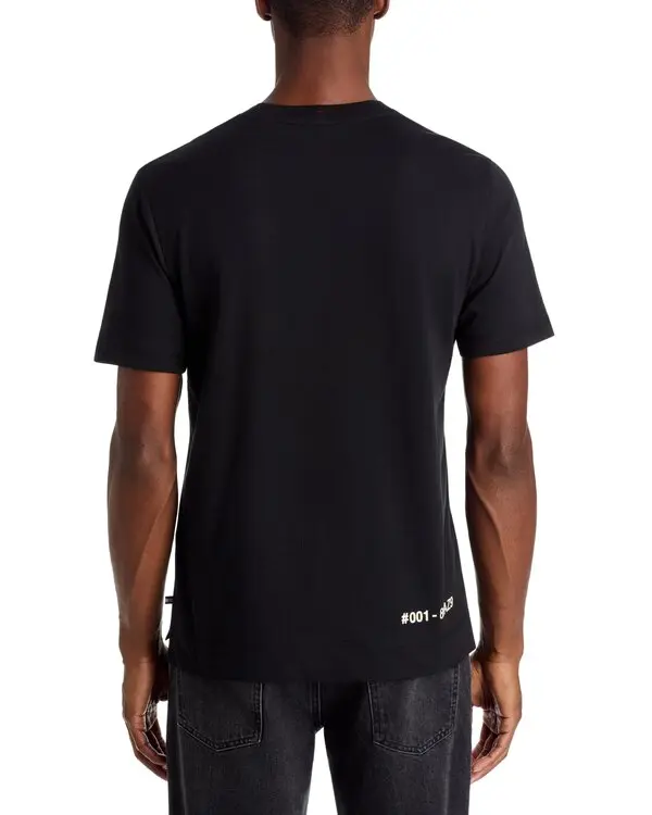 Moncler Grenoble Graphic Short Sleeve Tee - Black