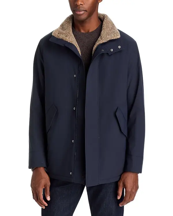 Herno Fleece Lined Car Coat