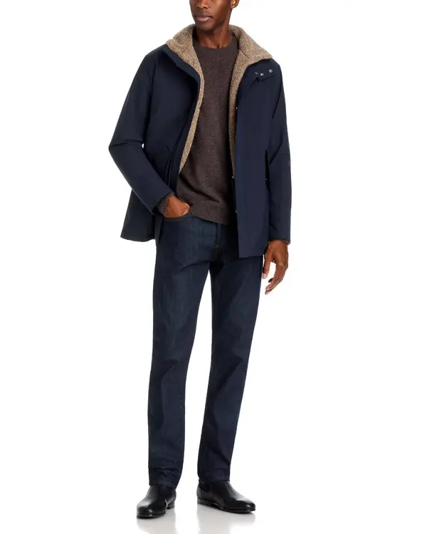 Herno Fleece Lined Car Coat