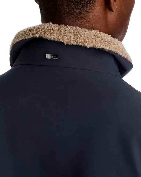 Herno Fleece Lined Car Coat