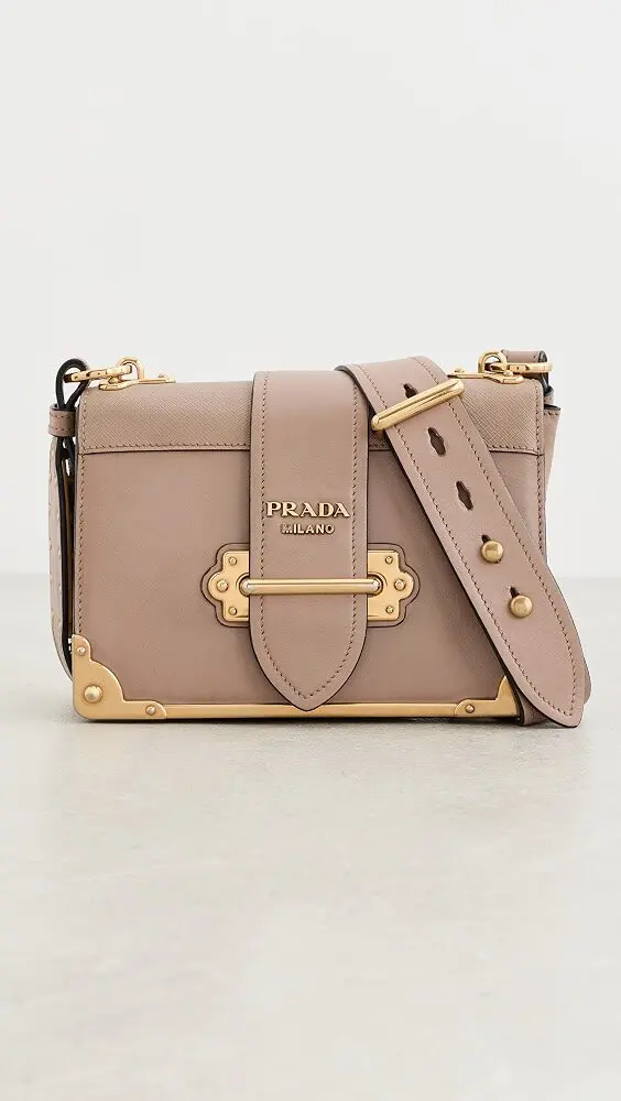 Shopbop Prada Small Calfskin Cahier Bag