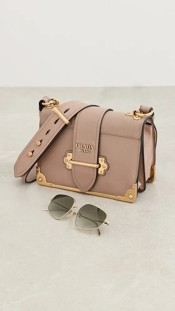 Shopbop Prada Small Calfskin Cahier Bag