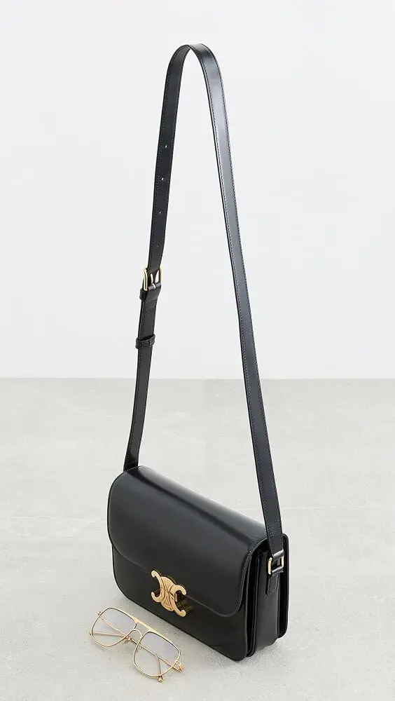 Shopbop Celine Medium Calfskin Claude Shoulder Bag