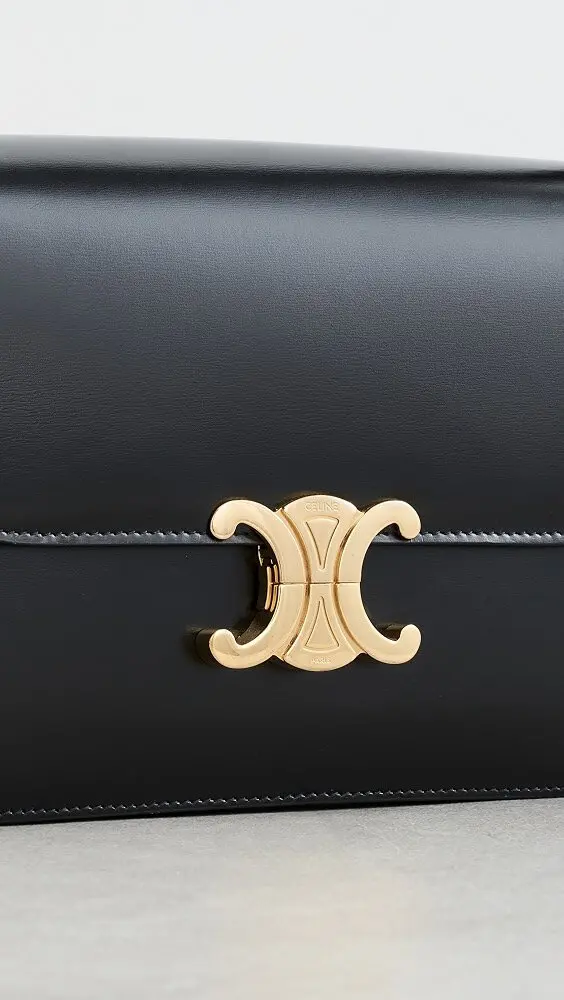 Shopbop Celine Medium Calfskin Claude Shoulder Bag