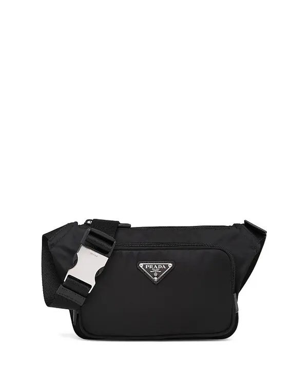 Prada Re-nylon And Saffiano Leather Shoulder Bag