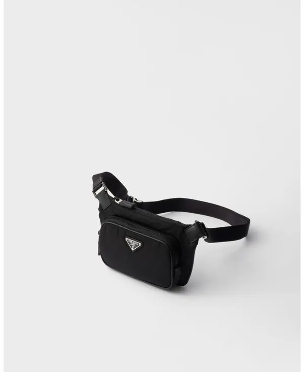 Prada Re-nylon And Saffiano Leather Shoulder Bag