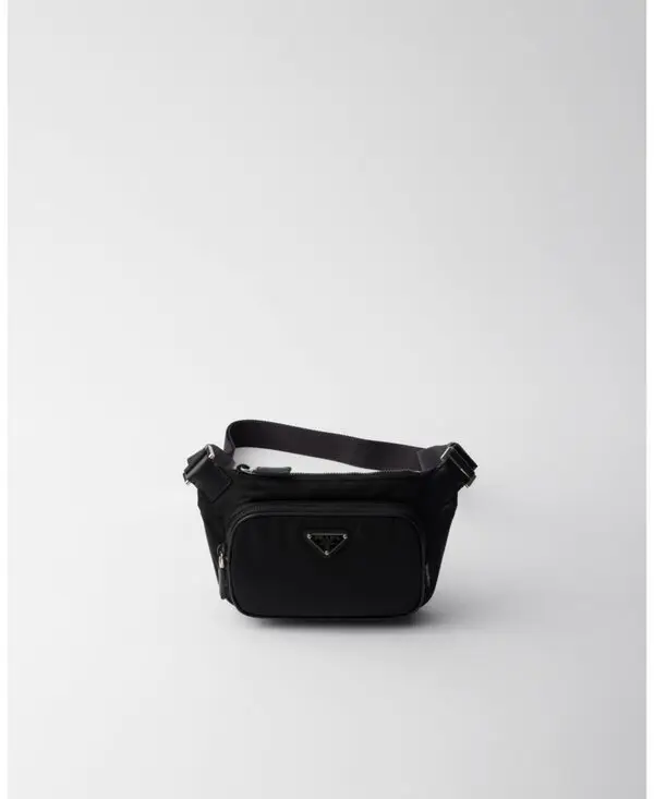 Prada Re-nylon And Saffiano Leather Shoulder Bag