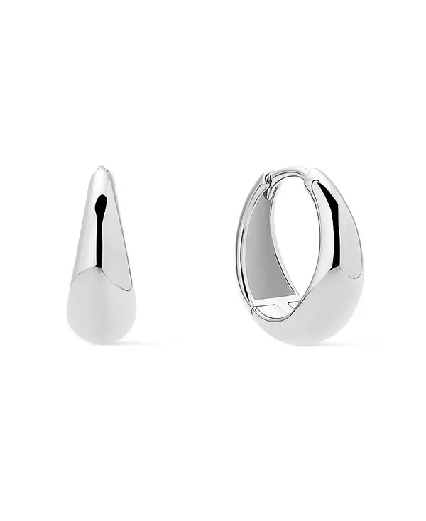 ANA LUISA Nate Medium Earrings - Silver