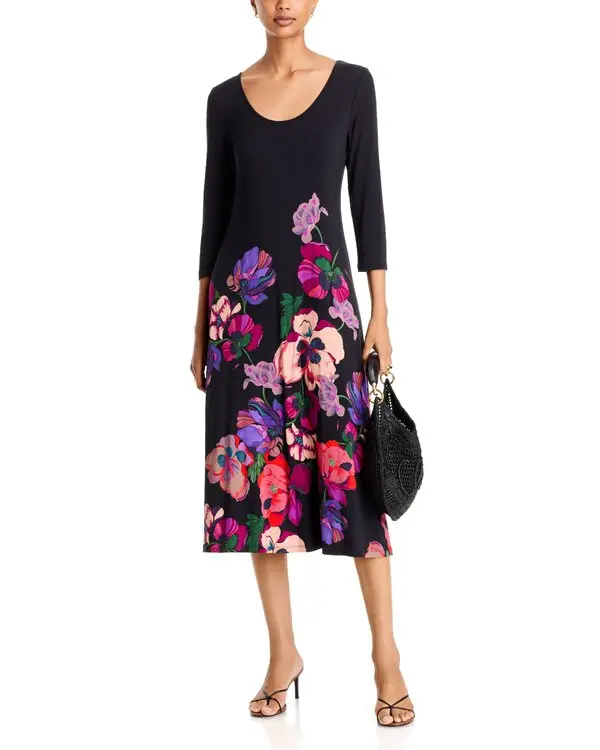 Johnny Was The Janie Favorite 3/4 Sleeve Dress