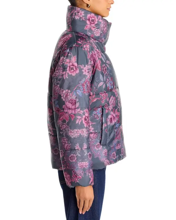 Johnny Was Funnel Neck Puffer Coat