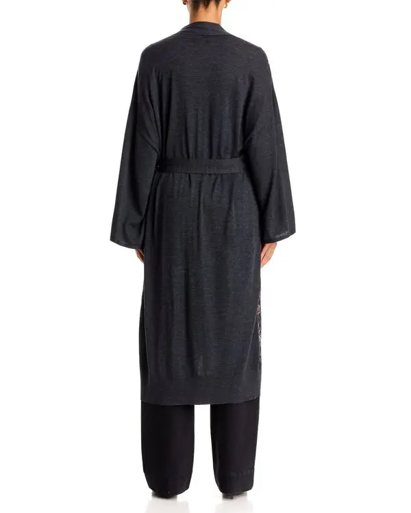 Johnny Was The Printed Knit Wool Kimono