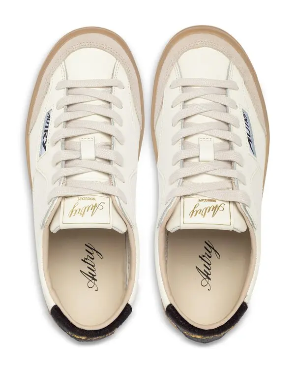 AUTRY Windscape Low Leather Sneakers - Brown