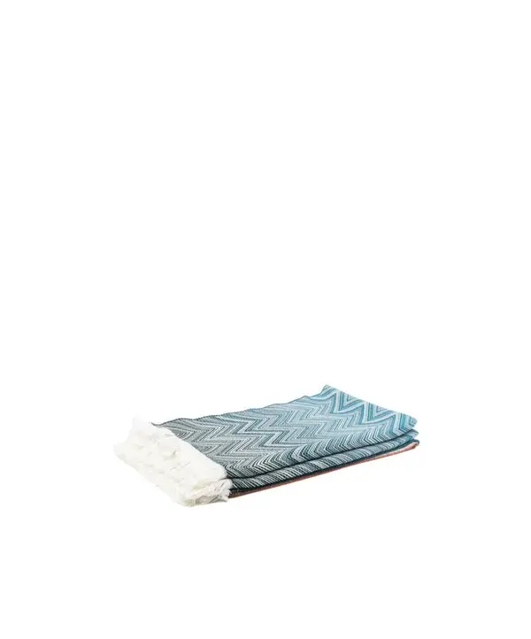 Missoni Chevron-pattern Fringed Blanket