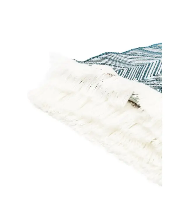 Missoni Chevron-pattern Fringed Blanket